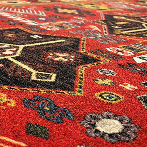 Mohawk Home Makara Red Southwestern (2' X 3') Scatter Rug