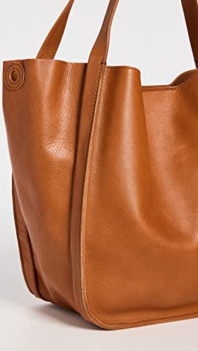 Madewell Women's Sydney Tote, Burnished Caramel, Brown, Tan, One Size