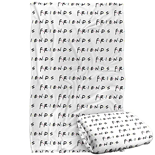 Friends Logo Repeat Silky Touch Super Soft Throw Blanket 36" x 58"