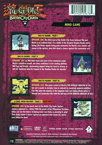 Yu-Gi-Oh!: Season 2, Vol. 10 - Mind Game [DVD]