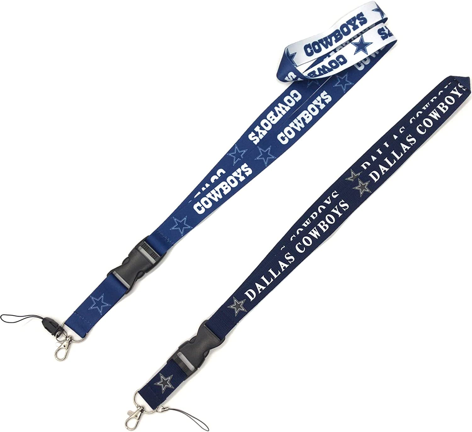 2 Pieces Cow-boy Lanyard For ID Badges Breakaway Driving Style Breakaway Lanyard Keychain Lanyard Key Ring for Car Truck SUV House Office Motorcycle for Keys