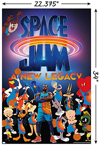 Trends International Space Jam: A New Legacy - Team Wall Poster, 22.375" x 34", Unframed Version