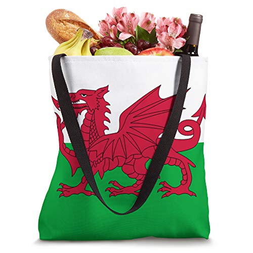 Wales Flag Red Dragon Cymru Welsh Gift Tote Bag