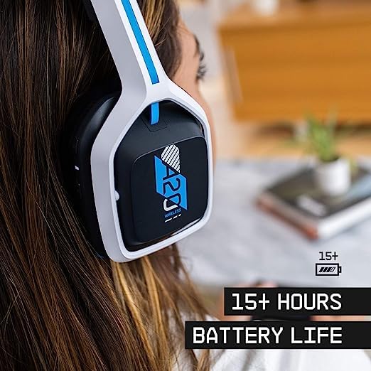 Logitech G29 Driving Force Racing Wheel + Floor Pedals + Driving Force Shifter + A20 Wireless Gaming Headset Bundle - PS5/PS4/PC