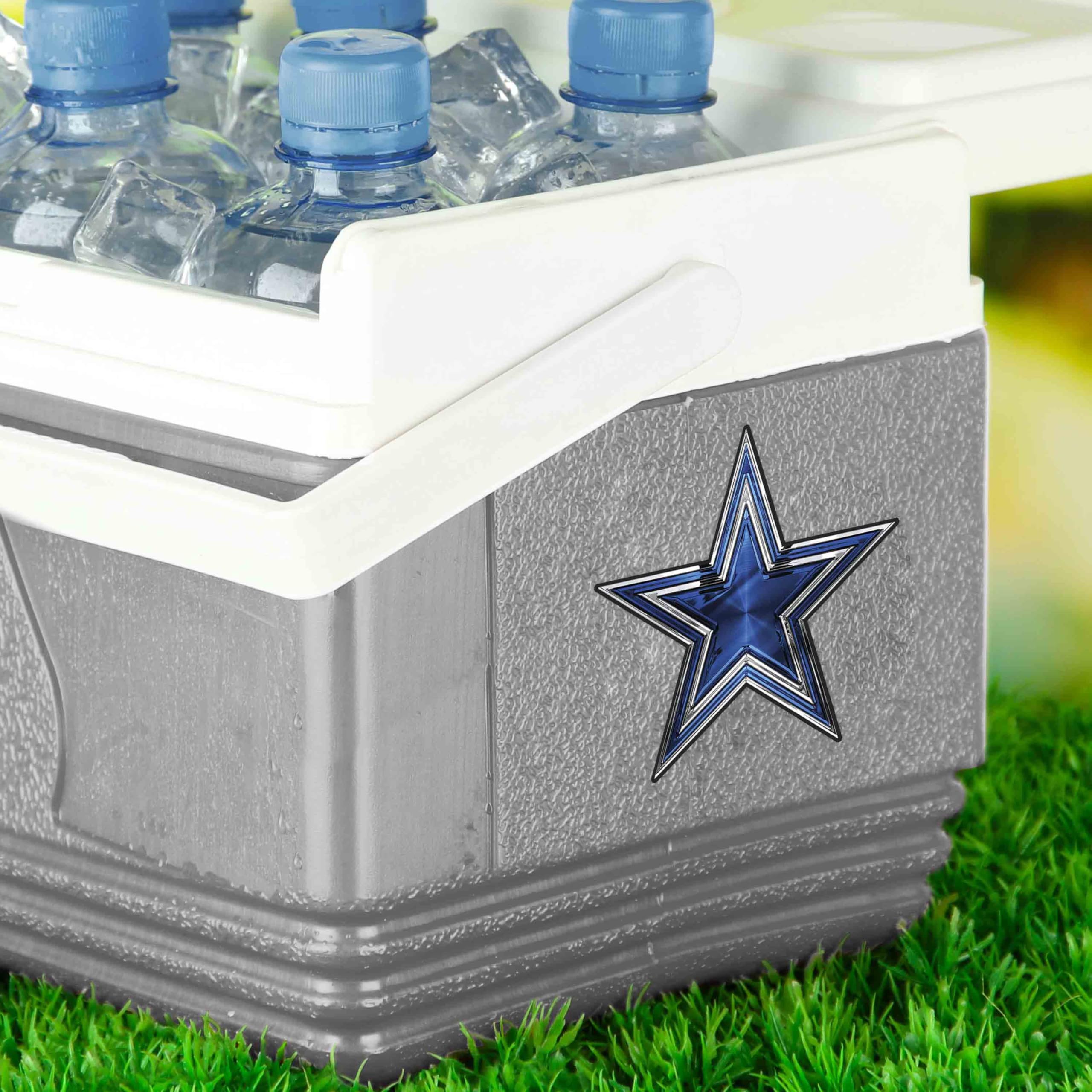 FANMATS 62772 Dallas Cowboys 3D Decal Sticker, 5” x 6.25”