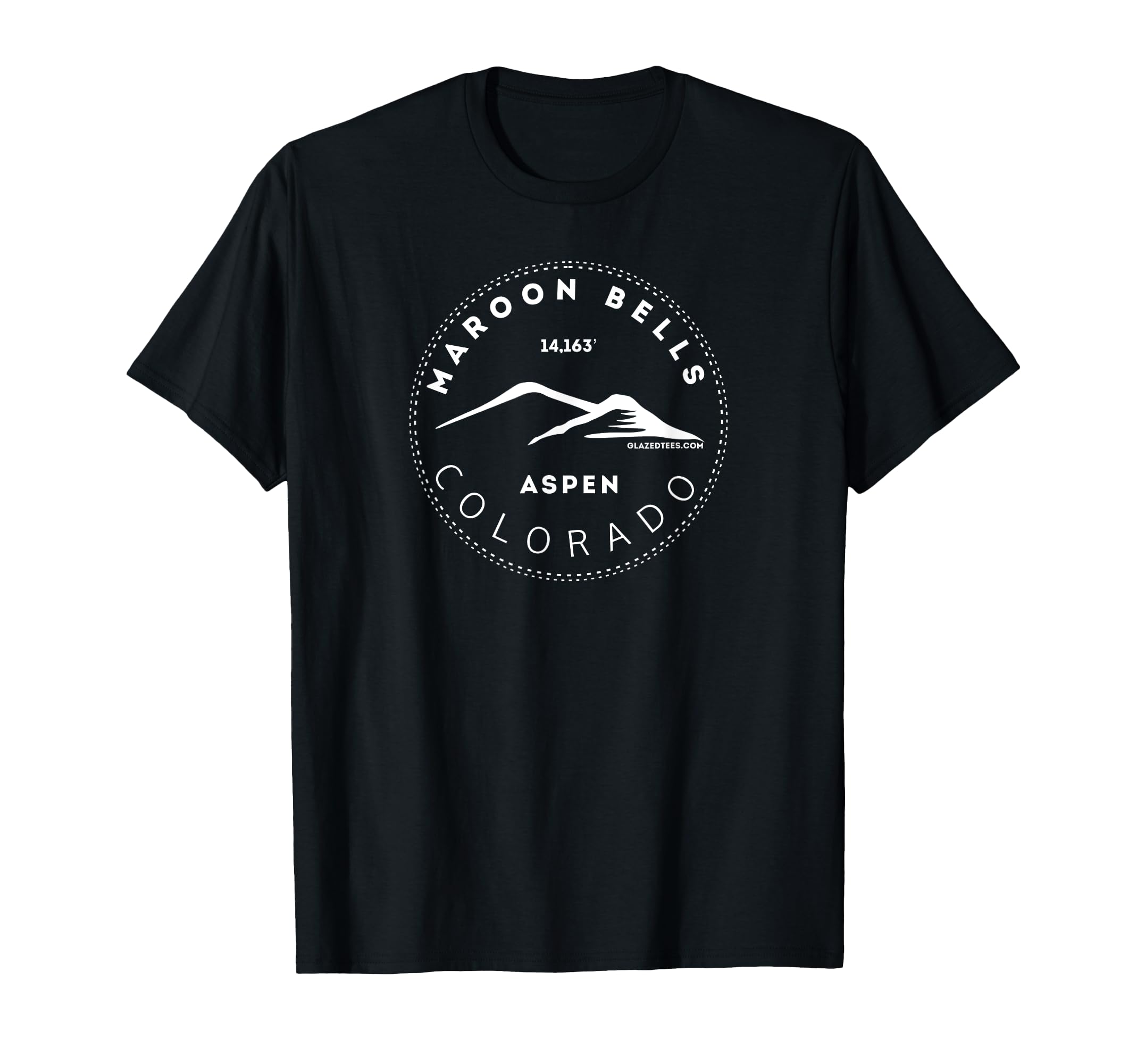 Maroon Bells Aspen Colorado Big Mountain Adventure T-Shirt