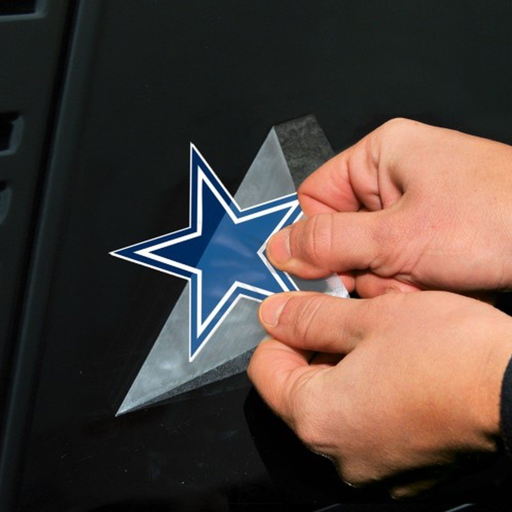 Wincraft NFL Dallas Cowboys Decal4x4 Perfect Cut Color Decal, Team Colors, One Size