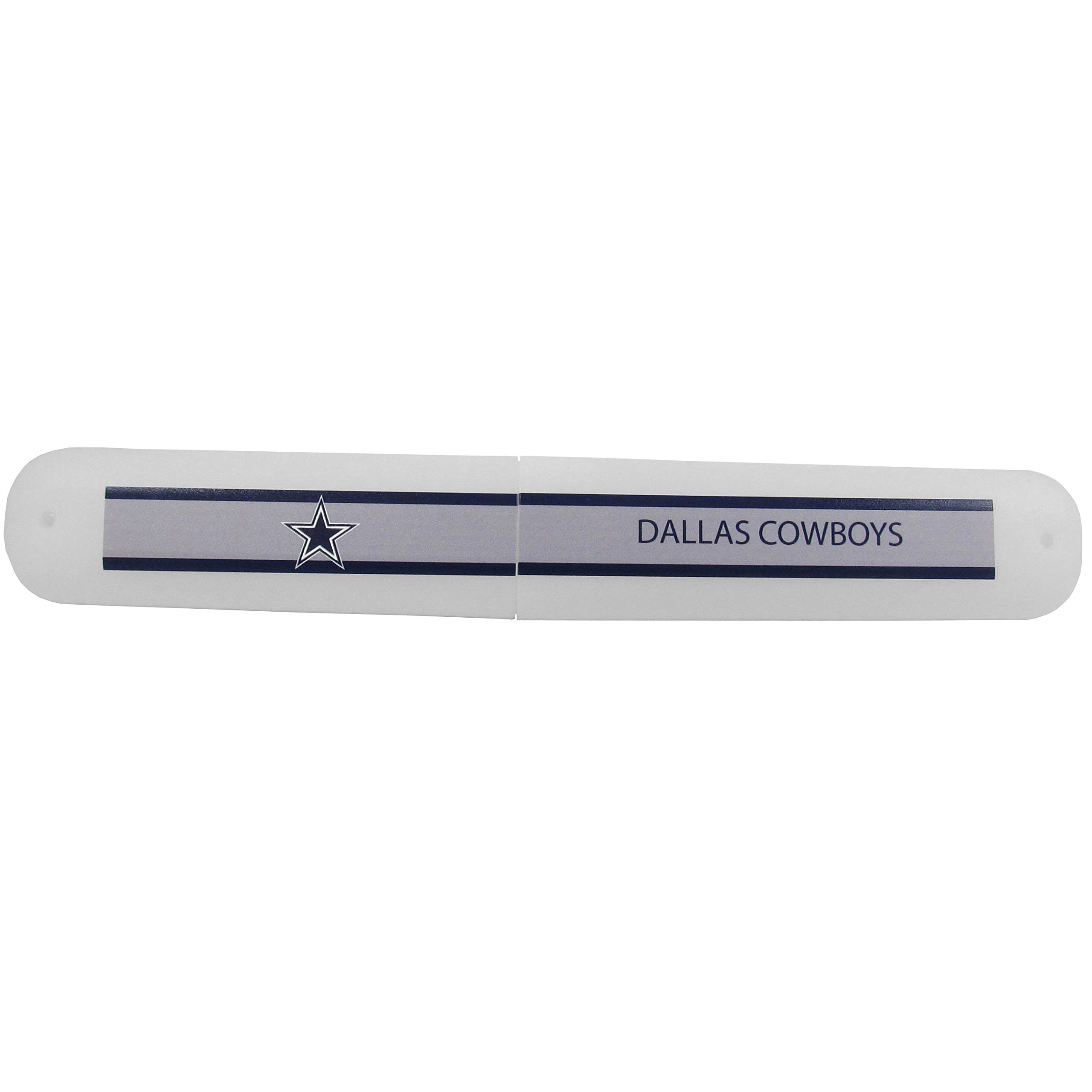 NFL Siskiyou Sports Fan Shop Dallas Cowboys Travel Toothbrush Case One Size Team Color