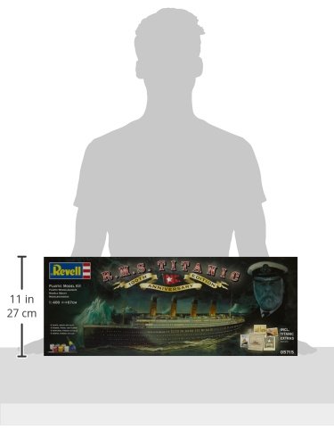 Revell 05715 1:400 RMS Titanic 100th Anniversary Edition Gift Set