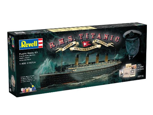 Revell 05715 1:400 RMS Titanic 100th Anniversary Edition Gift Set
