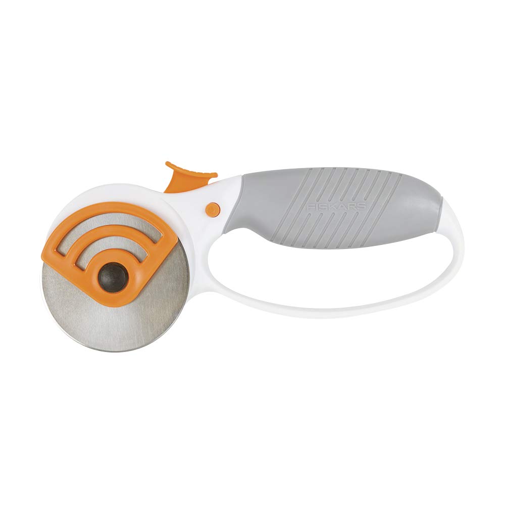 Fiskars Crafts 190160-1001 Heavy-Duty Comfort Loop Rotary Cutter (65 mm)