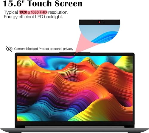 Lenovo IdeaPad 3i Laptop - 15.6" Full HD 1080p Touch Screen - Intel Core i5-1155G7-40GB Memory - 2TB SSD - Windows 11 Home - Abyss Blue – w/HDMI Cable