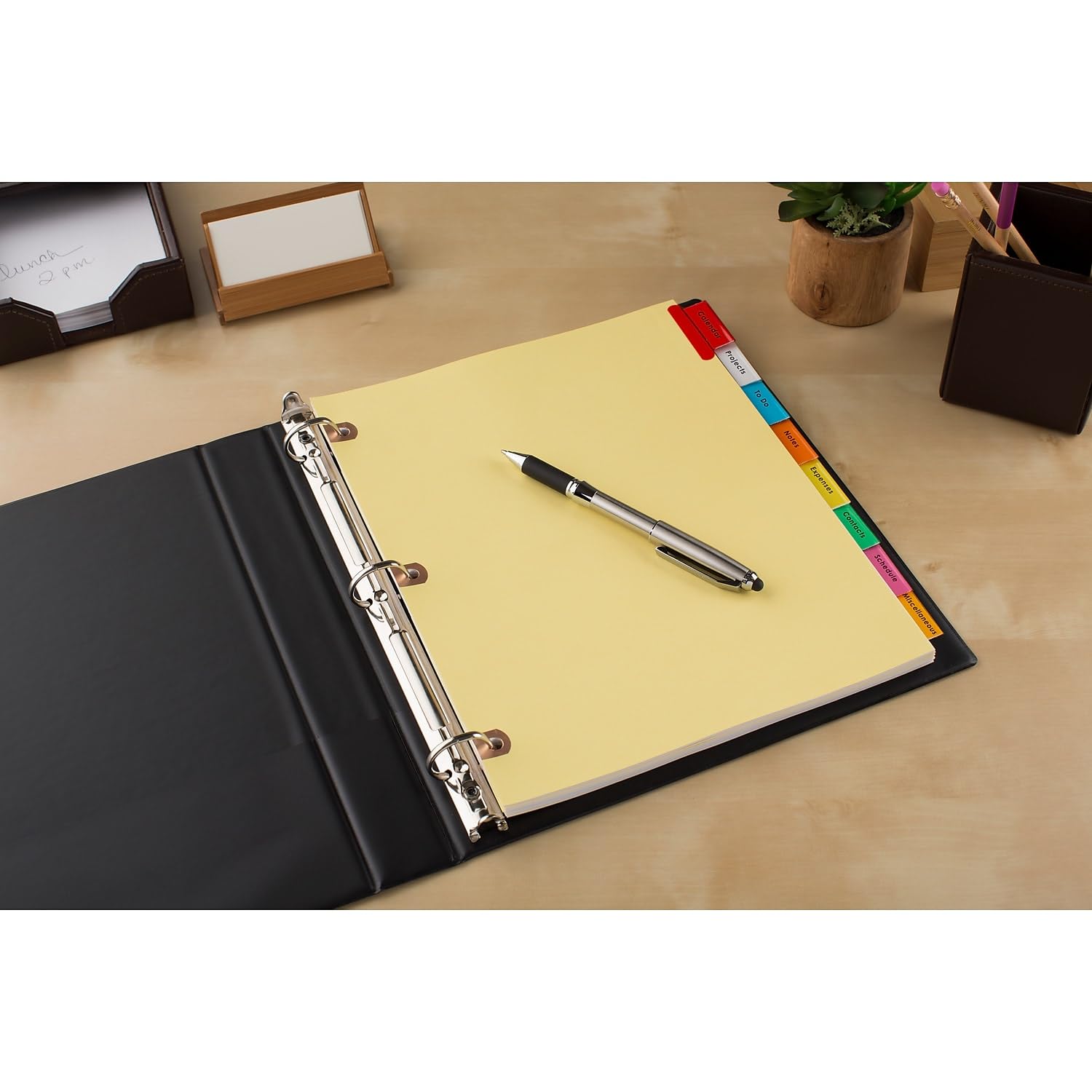 Avery Big Tab Insertable Dividers, Buff Paper, 8 Multicolor Tabs, 1 Set (23284)