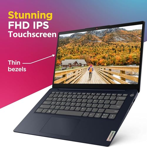 Lenovo IdeaPad 3i Laptop - 15.6" Full HD 1080p Touch Screen - Intel Core i5-1155G7-40GB Memory - 2TB SSD - Windows 11 Home - Abyss Blue – w/HDMI Cable