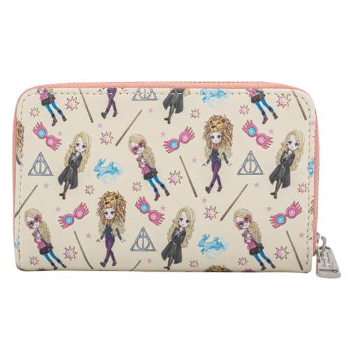 Loungefly Harry Potter Luna Lovegood All-Over-Print Zip Around Womens Wallet