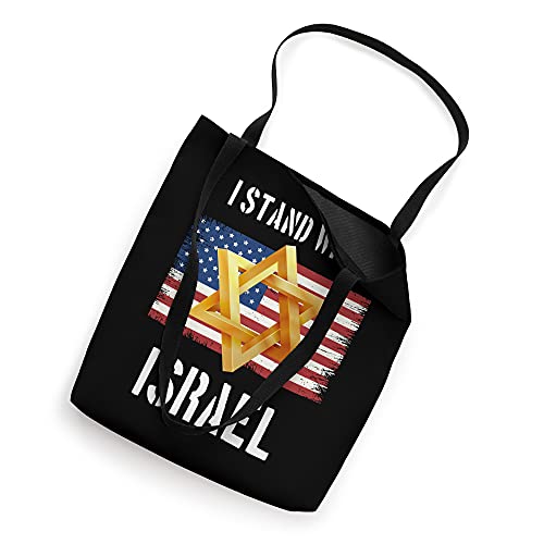I Stand With Israel, Israel palestine confli, Support Israel Tote Bag