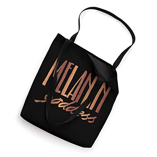 Melanin Goddess Black Queen African American Women Girl Gift Tote Bag