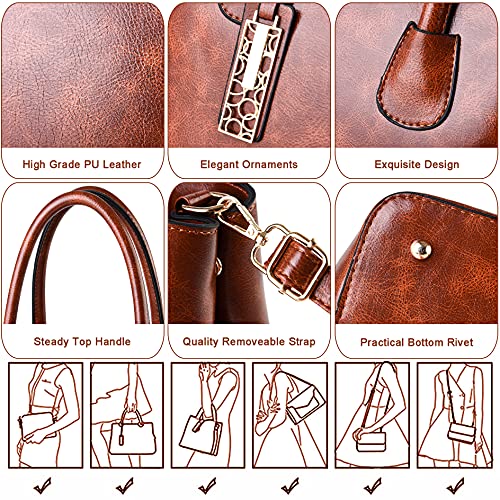 COCIFER Purses and Handbags for Women Shoulder Tote Bags Satchel Wallets
