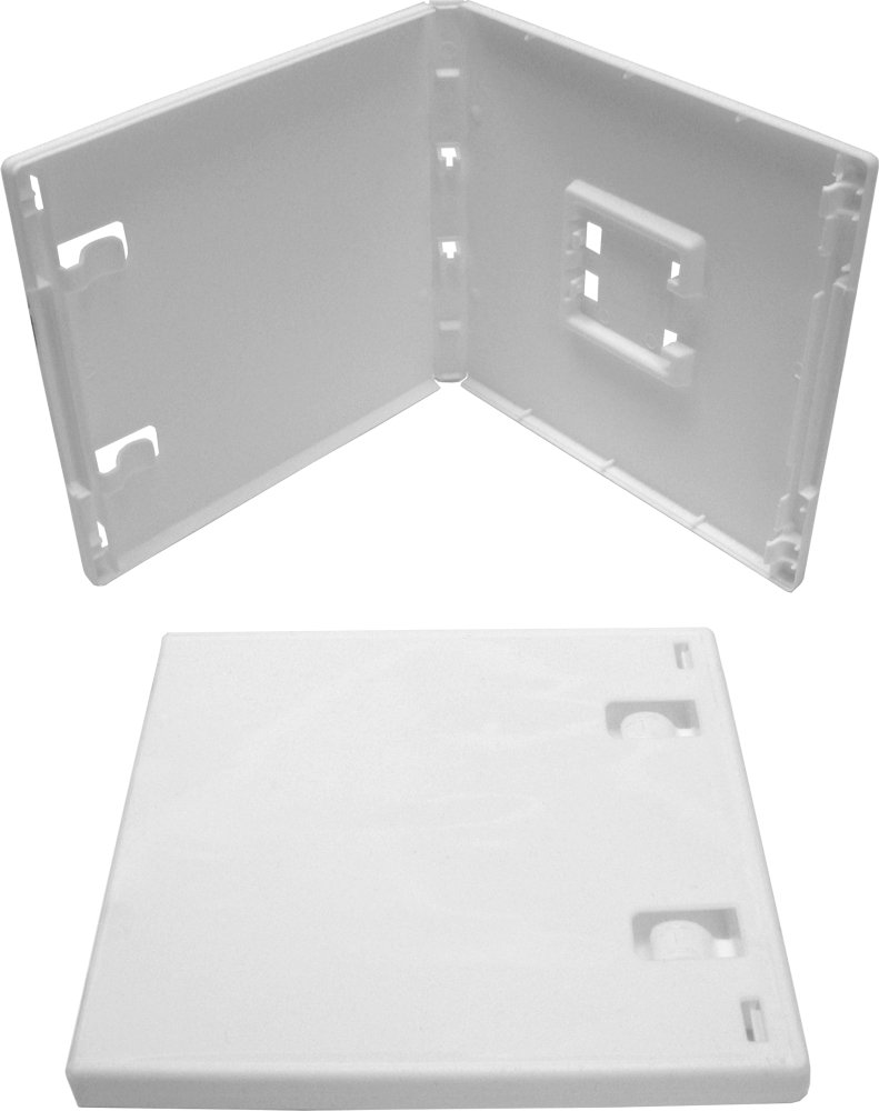 (5) White Standard Replacement Game Boxes - Compatible with Nintendo 3DS - #VGBR113DSWH
