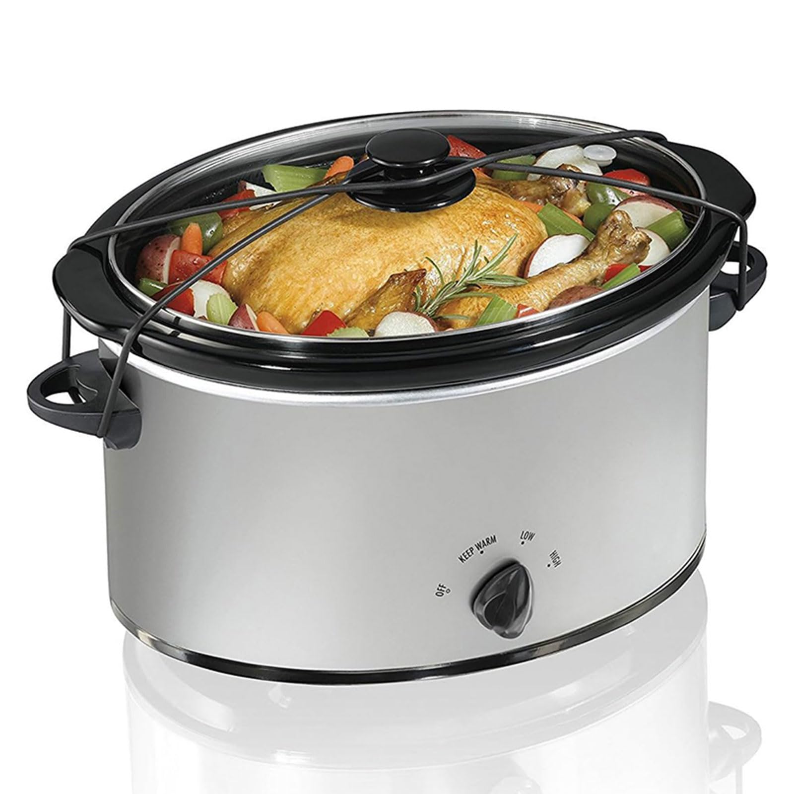 Lid L-ATCH Straps Crockpots Lid Strap Reusable Slow Cooker Securing Bands Rubber Lid Straps For 6/7/8qt Rubber Bands