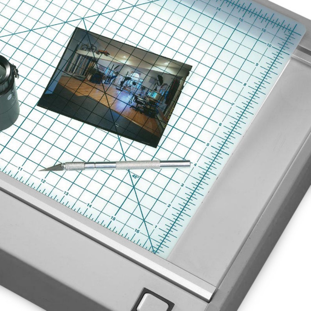 ALVIN Cutting Mat Translucent Professional Cutting Mat 8.5"x12" Model TM2212 Self-Healing, Great for Lightboxes, Safe with Rotary or Utility Knife - 8.5 x 12 inches