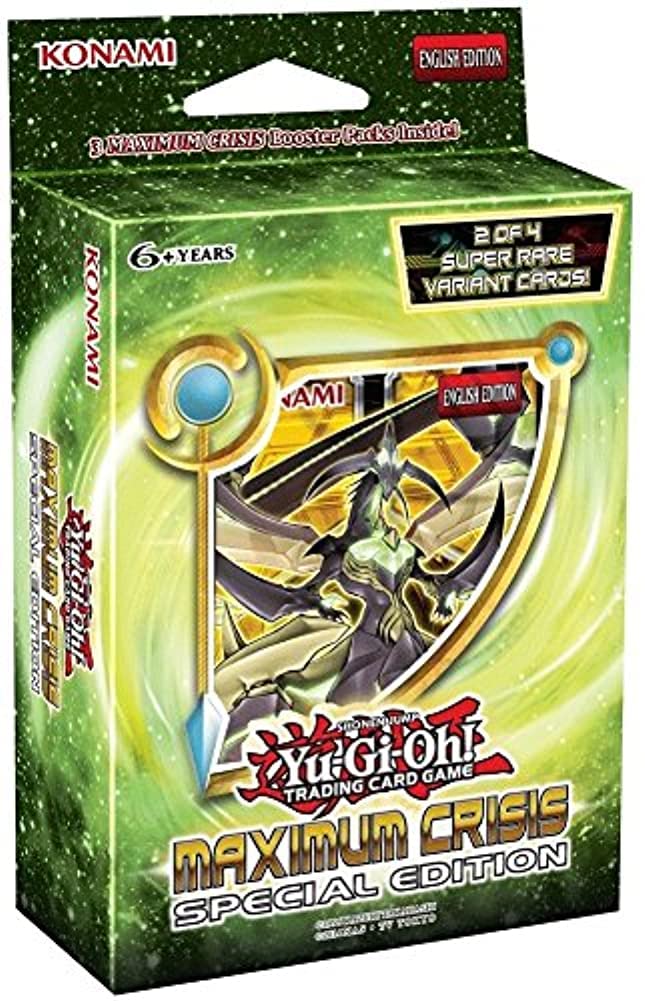 yu-gi-oh Maximum Crisis: Special Edition Mini Box