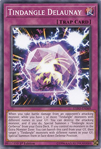 Yu-Gi-Oh! Tindangle Delaunay - EXFO-EN069 - Common - 1st Edition - Extreme Force (1st Edition)