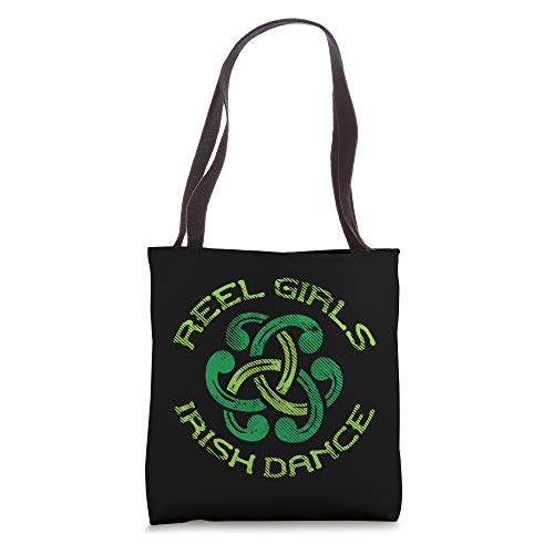 Reel Girls Irish Dance St Patricks Day Ceili Dancer Girl Tote Bag