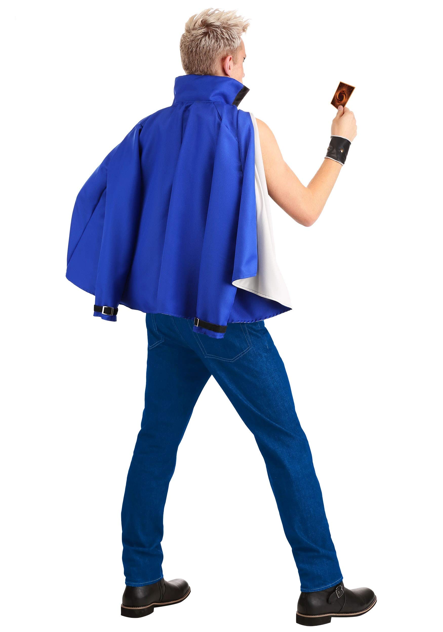 Fun Costumes Adult Yu-Gi-Oh Duel Master Costume | Yugioh | Yami Yugi | Duel Master Anime Character Cosplay Outfit - Multi-colored - Large