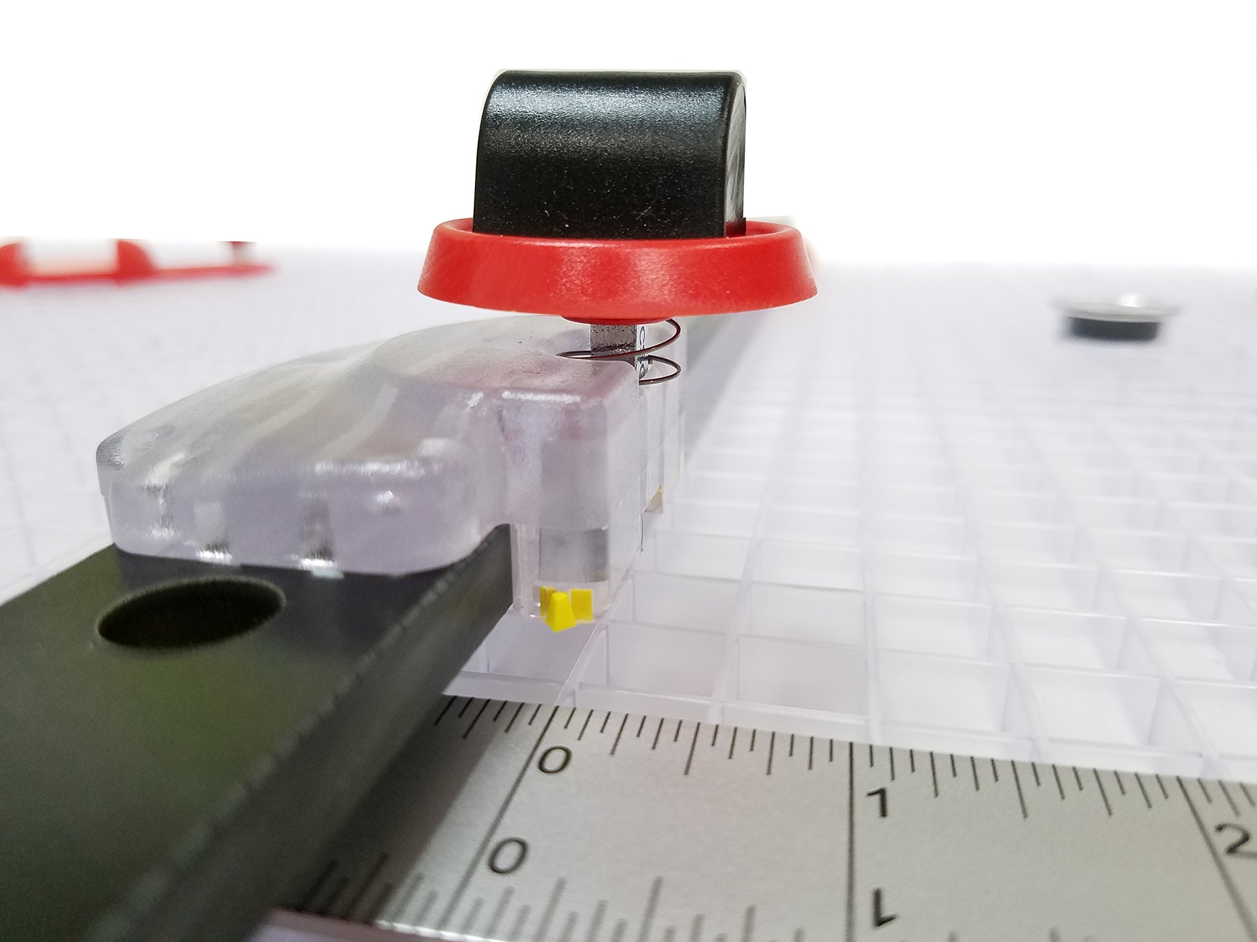 Creator's Ultra Beetle Bits Everything Glass Cutting System - Complete with 6-Pack Waffle Grids and Push Button Flying Beetle Glass Cutter Included - Made in The USA