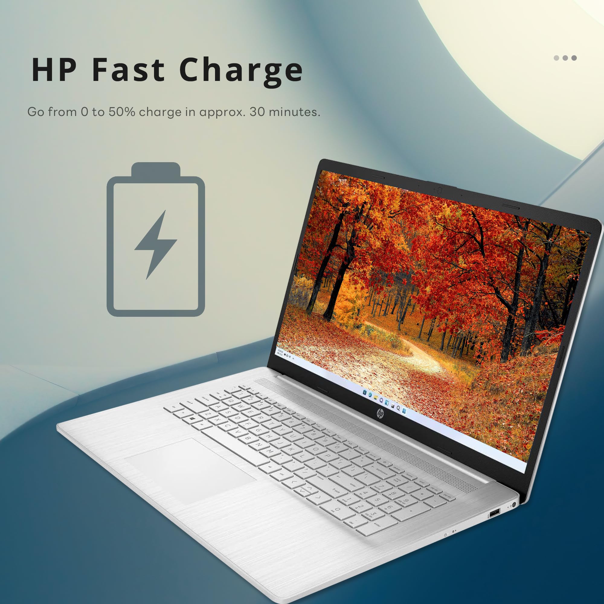 HP 2022 17.3" FHD Home & Business Laptop, Intel Core i5-1155G7 Processor,16GB RAM, 512GB PCIe SSD, Intel Iris Xe Graphics, Wi-Fi, Bluetooth, HDMI, Win 11, Silver, (renewed)