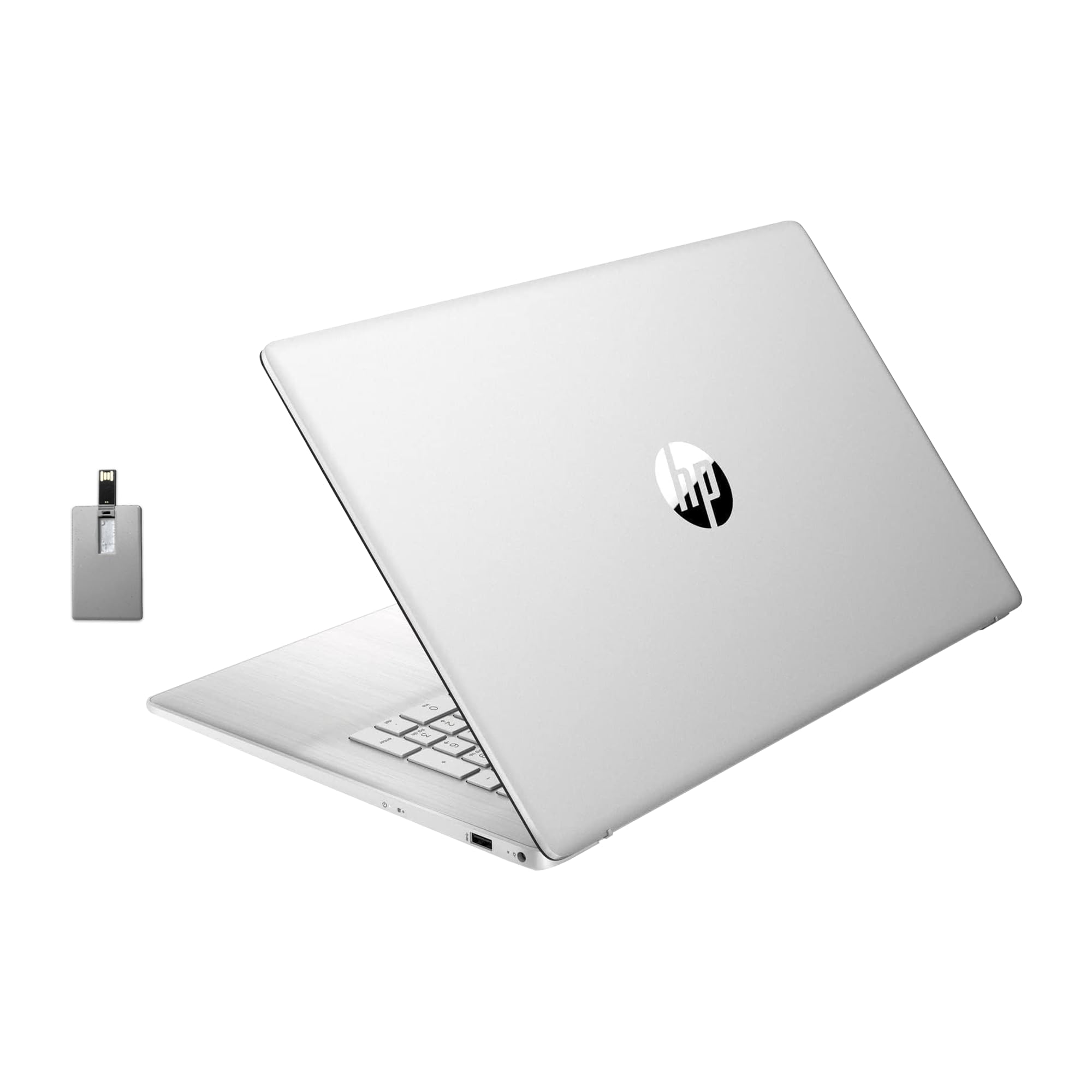 HP 2022 17.3" FHD Home & Business Laptop, Intel Core i5-1155G7 Processor,16GB RAM, 512GB PCIe SSD, Intel Iris Xe Graphics, Wi-Fi, Bluetooth, HDMI, Win 11, Silver, (renewed)