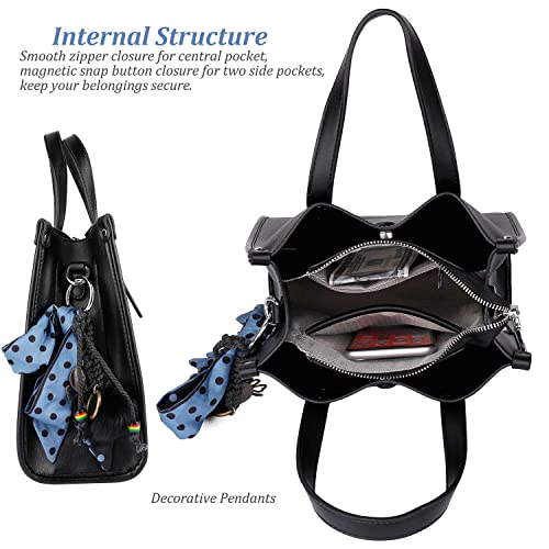 Genuine Leather Crossbody Handbag for Women Satchel Tote Purse Hobo Shoulder Bag for Women