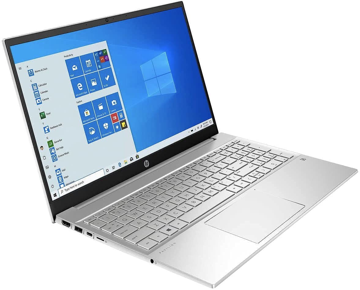 2022 HP Pavilion Laptop | 15.6" FHD IPS Touchscreen | 11th Gen 4-Core Intel i5-1155G7 | 32GB DDR4 2TB NVMe SSD | Iris Xe Graphics | HDMI | Webcam | Bluetooth | USB-C | Backlit KB | Windows 10 Home