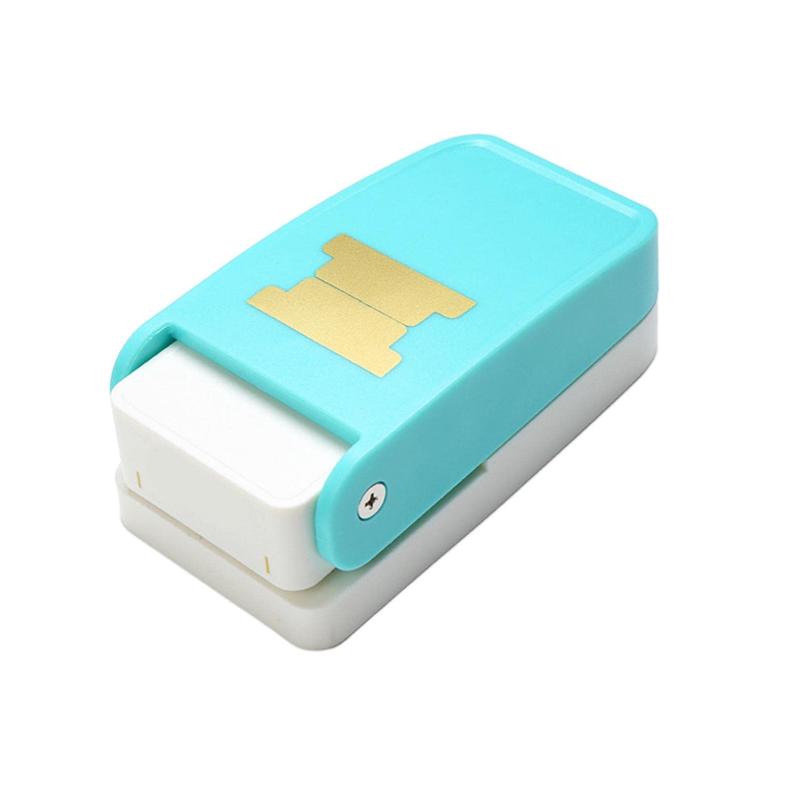 Gazechimp Loose Leaf Separator Label Punch Tab Punch Self Made Index Label Hole Punch Folder Punch Paper Craft for Card Making Projects Office Notepad