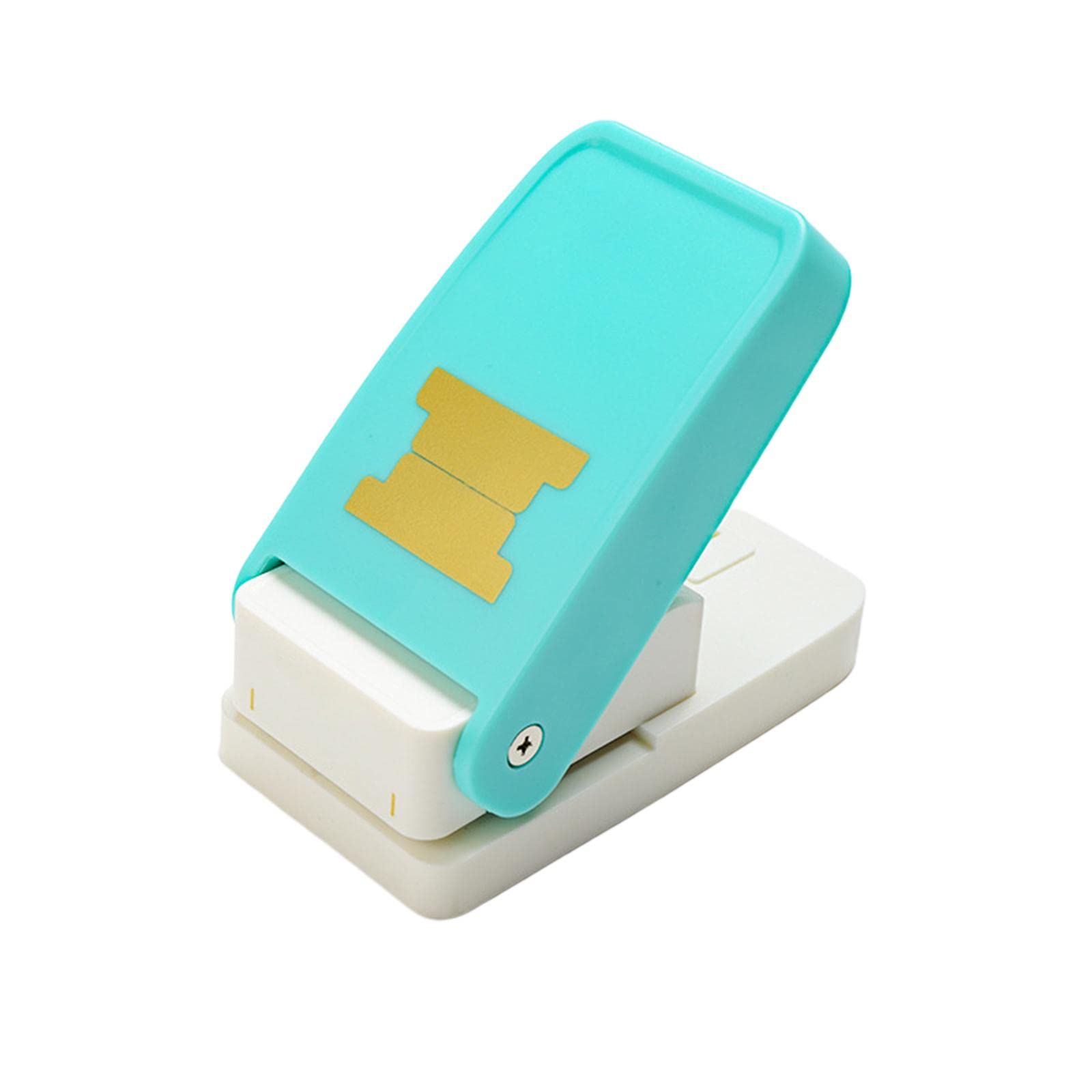 Gazechimp Loose Leaf Separator Label Punch Tab Punch Self Made Index Label Hole Punch Folder Punch Paper Craft for Card Making Projects Office Notepad