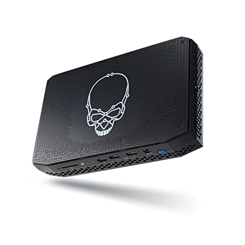 Intel NUC NUC11PHKi7CAA1 Gaming Computer,Intel Core i7-1165G7, 2.8–4.7GHz, 16GB RAM, 512GB PCIe SSD, 28W Intel Iris™ Xe Graphics, NVI-Dia GeForce RTX2060 Discrete Graphics w/6GB GDDR6,Win 10 Home