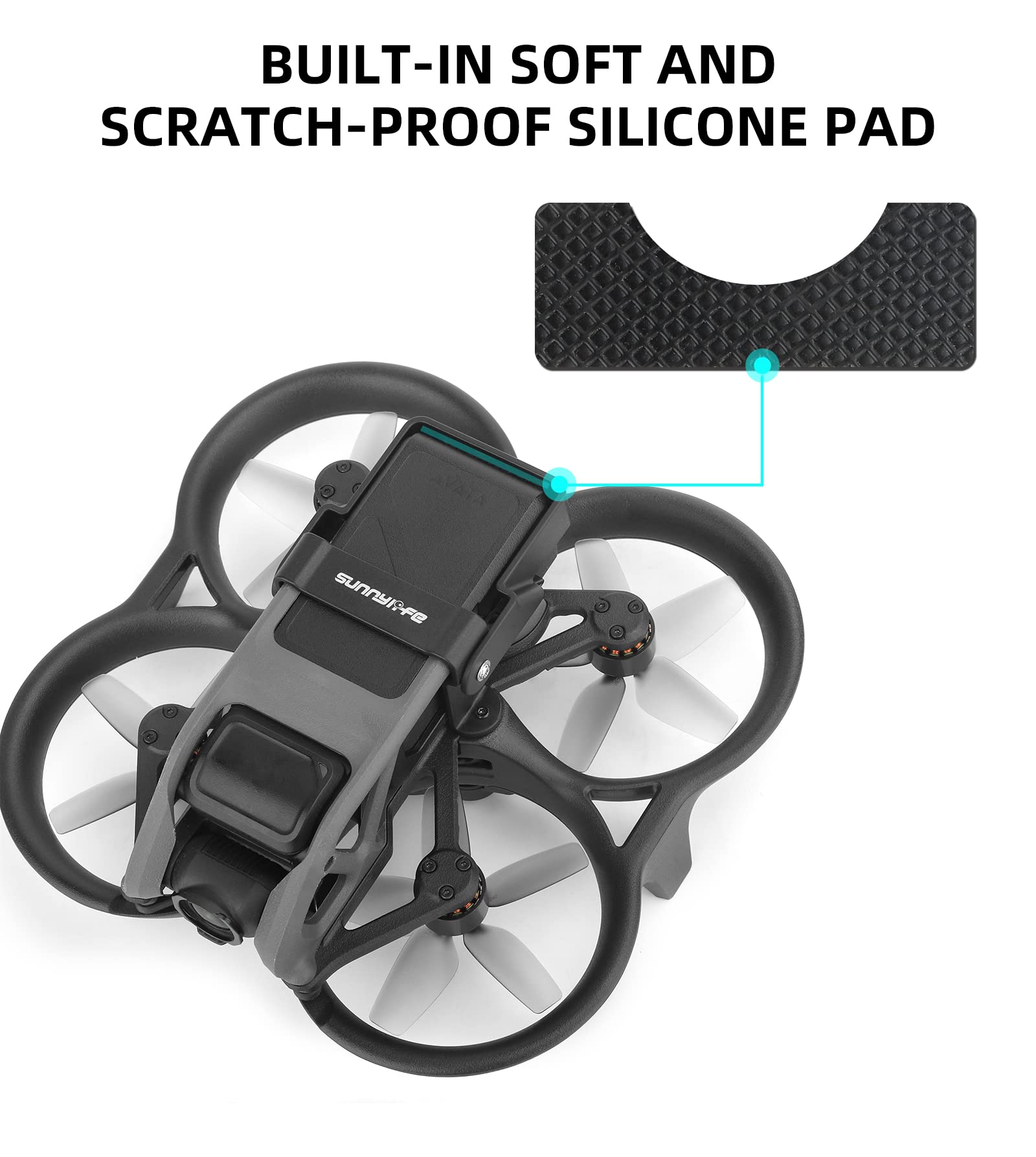 FSIDIWT Battery Holder Clip for DJI Avata FPV Drone, Battery Buckle Protection Frame, Battery Anti-Release Buckle Lock-up Battery Buckle Guard for DJI Avata