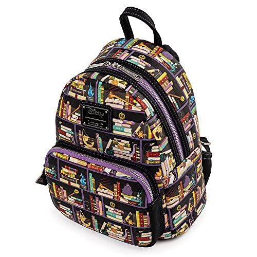 Loungefly Disney Villains Books Womens Double Strap Shoulder Bag Purse