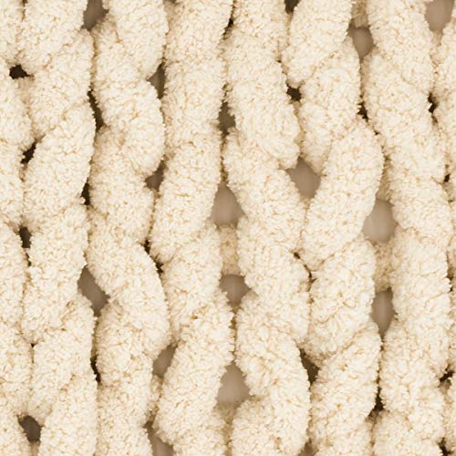 Lake Island Chunky Yarn Blanket NO Shedding Super Soft Chenille - Handmade 50"x60" Luxurious Chunky Throw Blanket for Bed, Sofa Chunky Knit Throw Boho Decor Thick Chunky Knit Blanket Throw Tan/Camel