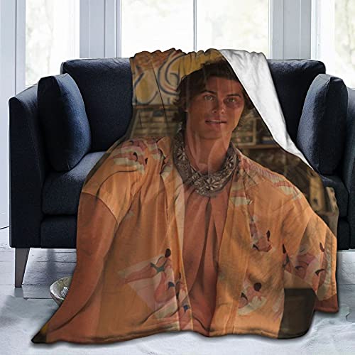 Ultra-Soft Fleece Blanket Outer Banks John B Flannel Throw Blankets for Couch & Bed 50"x40"