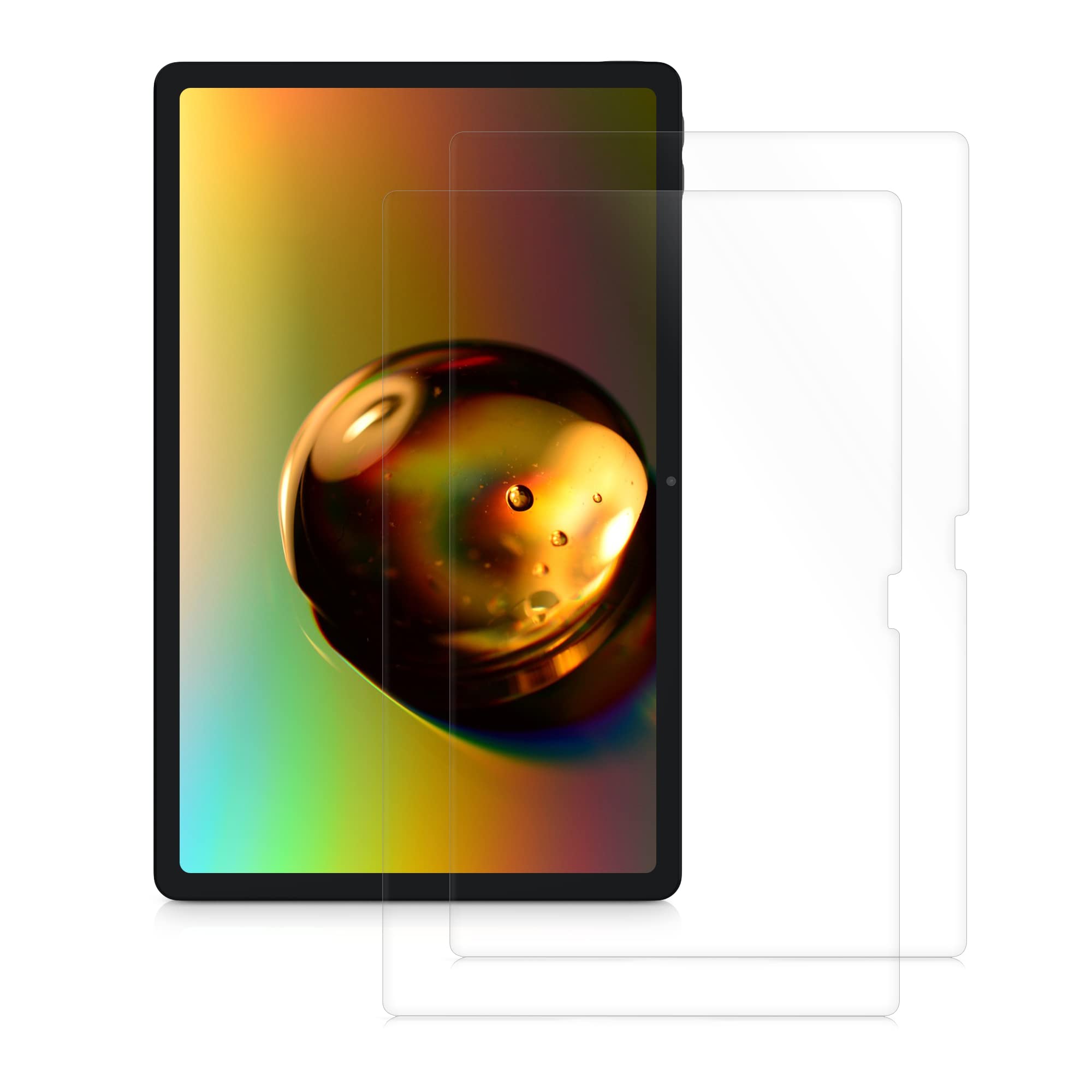 kwmobile Screen Protector Compatible with Lenovo Tab P11 Plus Screen Protector - 2X Anti-Reflective Matte Film for Tablet