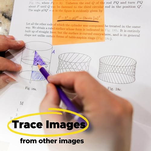 Post-it Transparent Notes, 2.8 in. x 2.8 in., Blue, Pink, Green and Orange Sticky Notes, School Supplies, Office Products, Great for Studying, 8 Pads