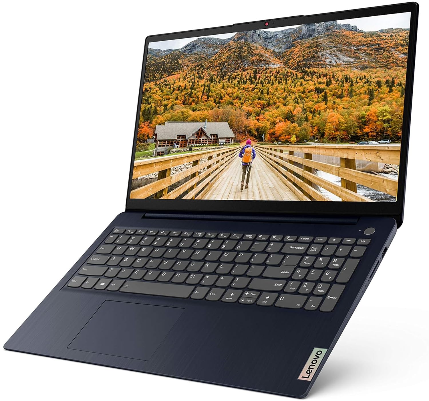Lenovo IdeaPad 3 15.6" Touchscreen IPS FHD Abyss Blue Laptop (Intel i5-1235U, 12GB RAM, 2TB PCIe SSD, Intel Iris Xe, Backlit KYB, FP, WiFi 6, BT 5.2, Webcam, Win 11 Pro) w/Dockztorm Hub