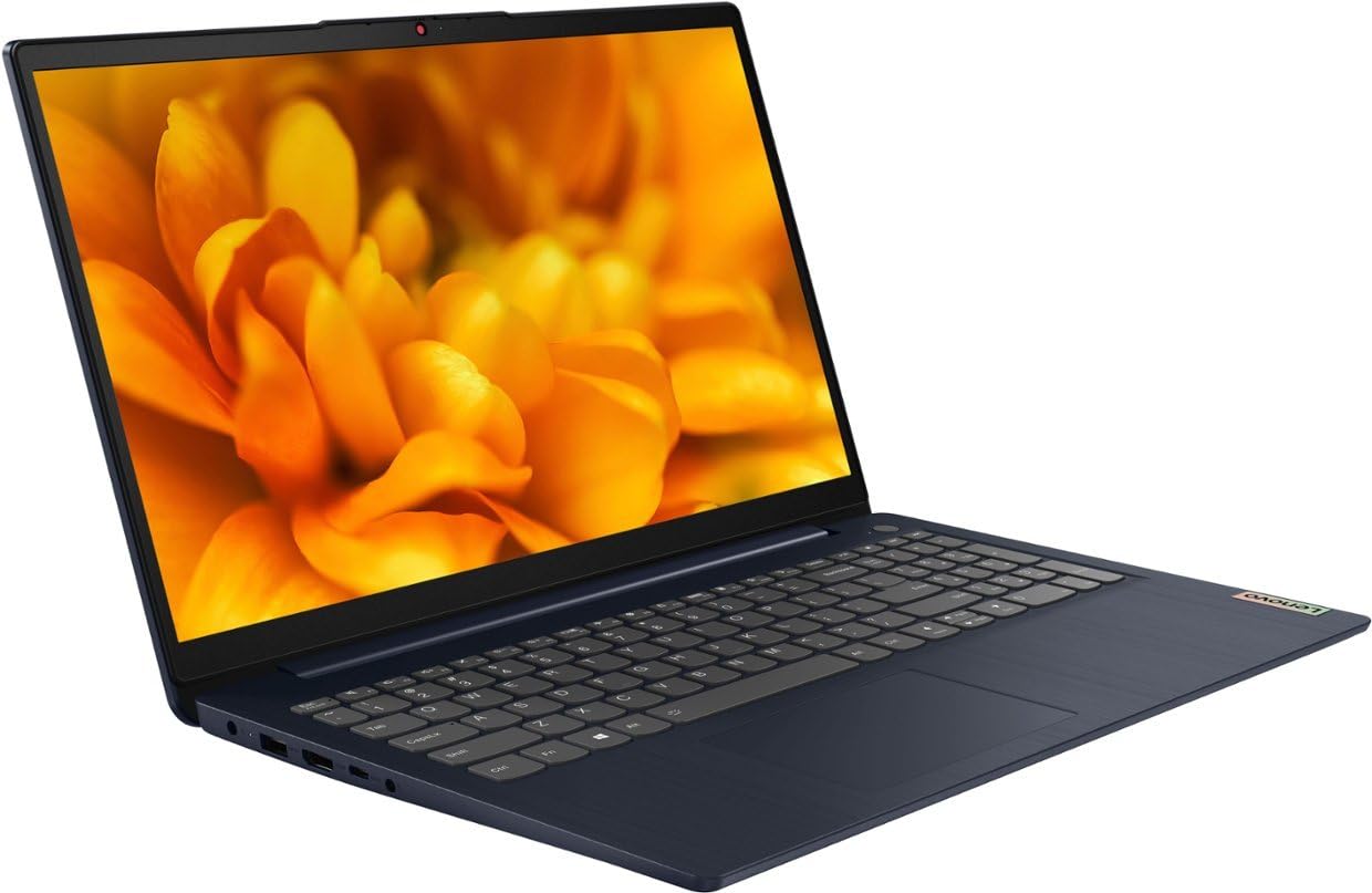 Lenovo Ideapad 3i Touch Laptop, 15.6" Full HD Display, 12GB DDR4 Memory, 512GB SSD Storage, Intel Core i5-1155G7 4-core (4.5GHz), Intel Iris X Graphics, Windows 11, Abyss Blue, W/GaLiMu