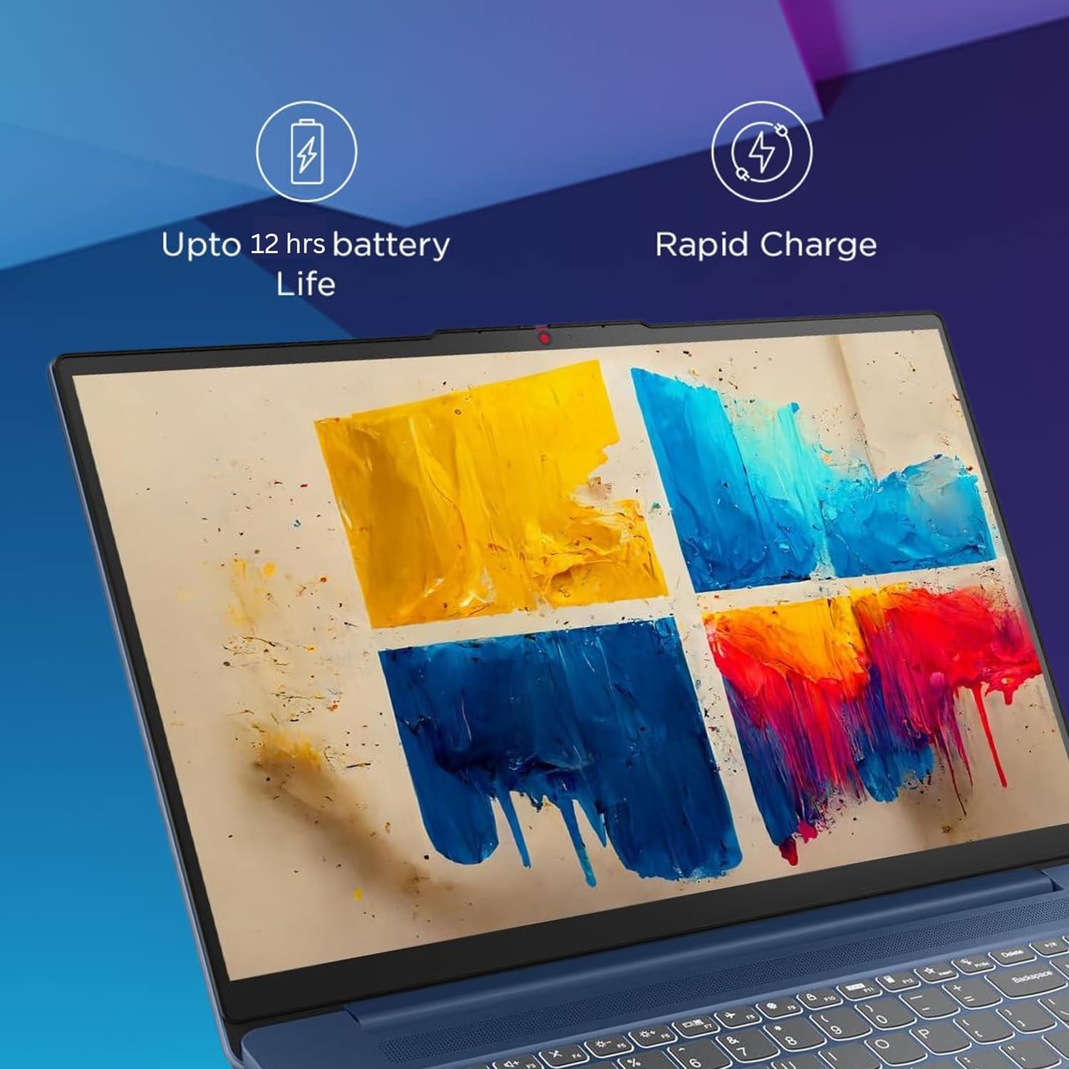 Lenovo IdeaPad 3 Laptop, 15.6" FHD Touchscreen, Intel Core i5-1155G7, 24GB RAM, 512GB SSD, Webcam, HDMI, Wi-Fi 6, Windows 11 Home, Blue