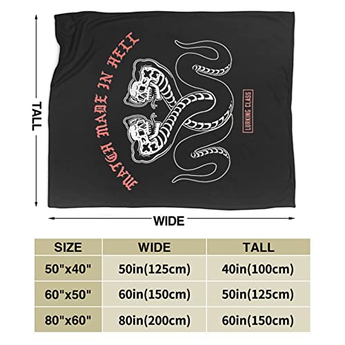 Lurking Class by Sketchy Tank Demons Super Soft Lightweight Cozy Microplush Throw Blanket for Sofa Chair Couch and Bed Room Decor