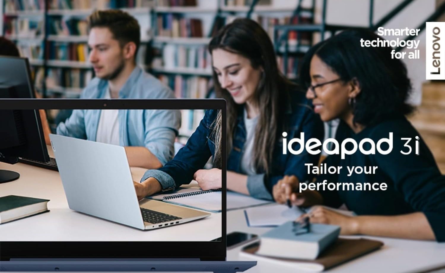 Lenovo IdeaPad 3 Laptop, 15.6" FHD Touchscreen, Intel Core i5-1155G7, 24GB RAM, 512GB SSD, Webcam, HDMI, Wi-Fi 6, Windows 11 Home, Blue