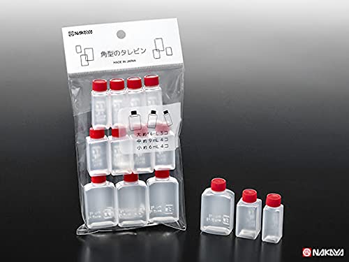 JapanBargain 2054, Japanese Travel Bottles for Dressing Spice Soy Sauce Squeeze Squirt Bottles Mini Sauce Containers Made in Japan, Set of 11