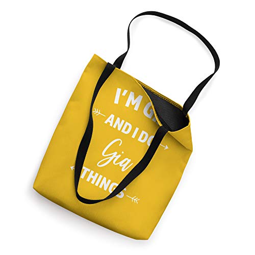 Cute Gia Things Personalized Name Gifts Tote Bag